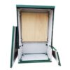 GRP Electric Meter Box W605 x H1150 x D320 mm Green GRP Cabinet , New ...