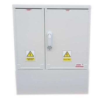 GRP Electric Meter Box W605 x H1150 x D320 mm Green GRP Cabinet , New ...