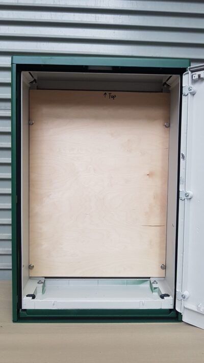 GRP Electric Meter Box W605 x H930 x D320 mm Green GRP Cabinet , New ...