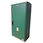 GRP Electric Meter Box W605 x H1150 x D320 mm Green GRP Cabinet , New ...