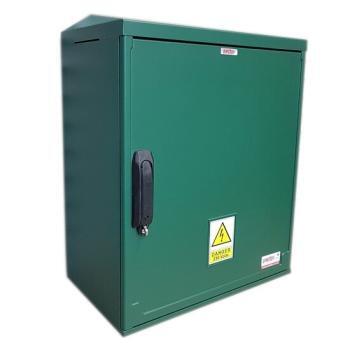 GRP Electric Meter Box W530 x H600 x D320 mm Green GRP Cabinet, New ...