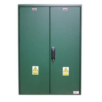 GRP Electric Meter Box W800 x H1150 x D320 mm Green GRP Cabinet , New ...