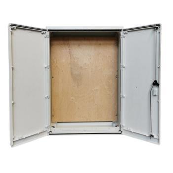 GRP Electric Meter Box W800 x H1150 x D320 mm Light Grey GRP Cabinet ...