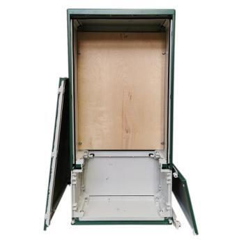 GRP Electric Enclosure, Kiosk, Cabinet, Meter Box, Housing, Green (W605 ...